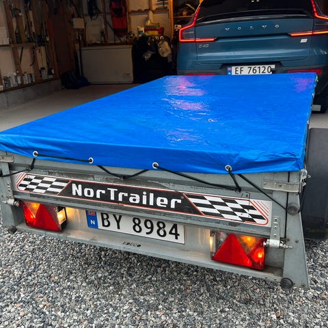Praktisk tilhenger - Nor-Trailer N2 750kg | FINN-torget