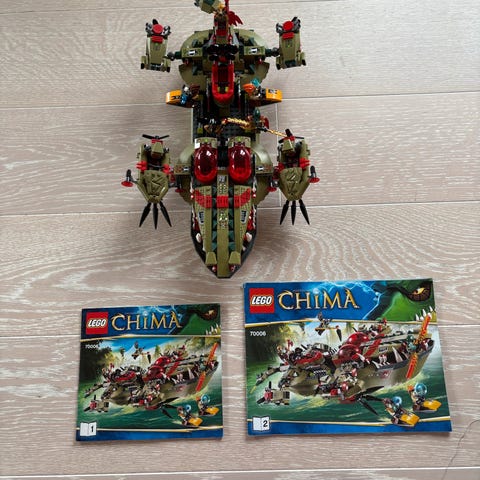 LEGO Legende of Chima 70006 Cragger's Command Ship | FINN-torget