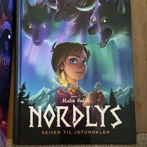 Malin Falch Nordlys Bokserie Illustrert | FINN-torget