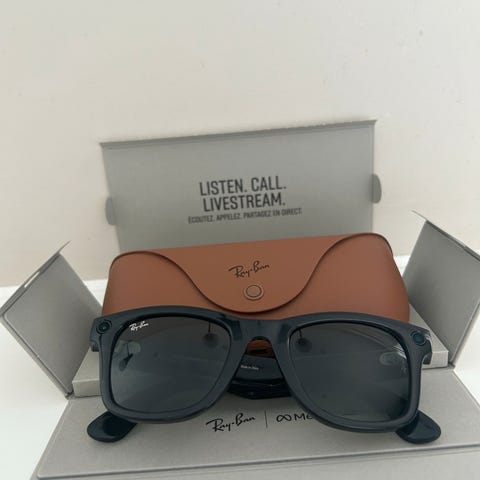 Ray-Ban Meta | Transition Lenses | Matte Black | FINN-torget