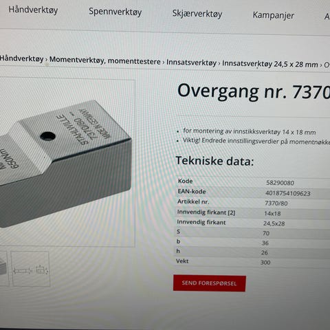 Bacho pu fastnøkkel leddnøkkel | FINN-torget