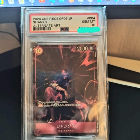 Issho OP03-078 Alternate Art, PSA GEM MT 10, Japansk, One Piece | FINN ...