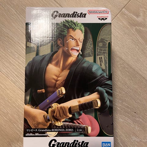 Uåpnet Figur av Zorro fra One piece rett fra Japan! | FINN-torget