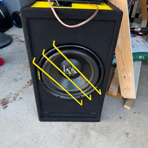 XTZ Sub 12.17 Edge subwoofer - matt sort | FINN-torget