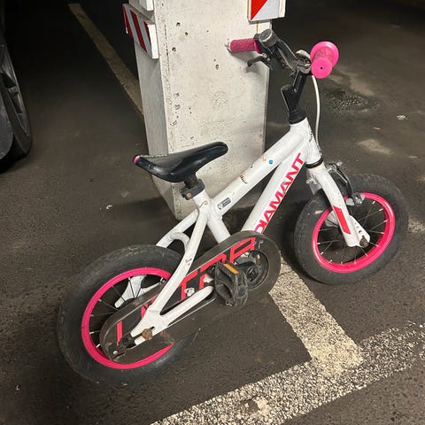 DBS Barnesykkel 12 tommer Rosa Fantorangen | FINN-torget