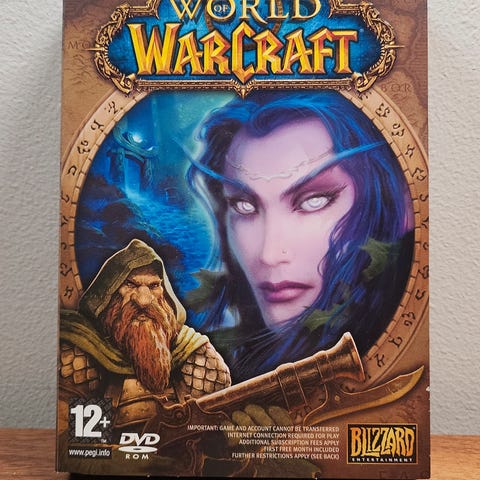 World Of Warcraft - orginal fra 2004 pluss The Burning Crusade ...