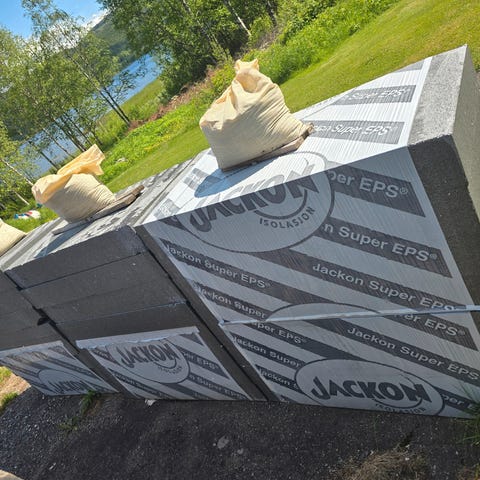 Jackon Super EPS 100 og 200 isolasjonsplater 1200x600 | FINN-torget