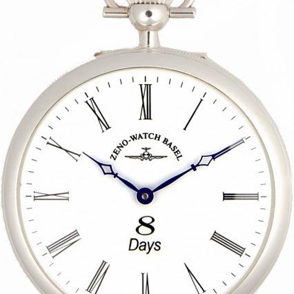 7.stk lommeur i Gull, sølv og stål bl.a. Zenith, Omega, Revue, Elgin ...