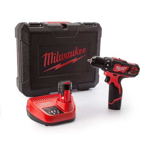 Milwaukee M12 FDD drill med batteri og lader | FINN-torget