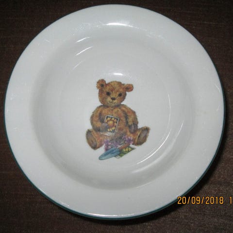 Barnetallerken fra Kahla til salgs. | FINN-torget