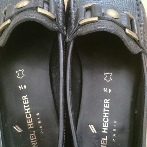 Dame svarte skinn sko, merke Daniel Heht, størrelse38 | FINN-torget
