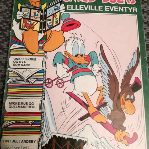 Donald Duck. Mikke Mus Album 1989. | FINN torget