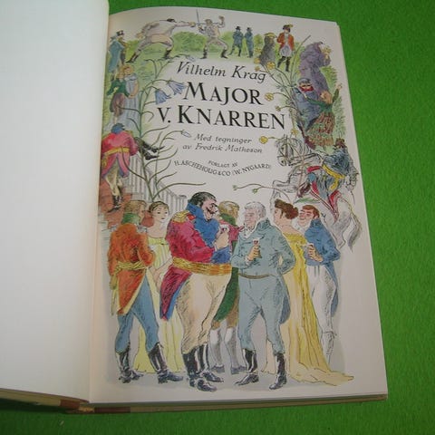 Vilhelm Krag: De skinnende hvide Seil. Oslo 1931. Forlagsbind. 240 s ...