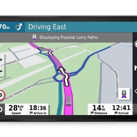 dzlCam 785 LMT-D 7-tommers GPS-navigator for lastebil med innebygd ...