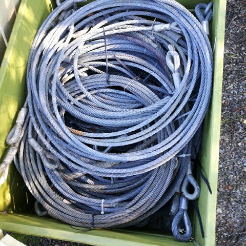 4stk. bunter med wire, selges samlet | FINN-torget