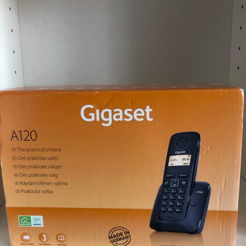 Godt brukt - Siemens A120 gigaset trådløst telefon | FINN-torget