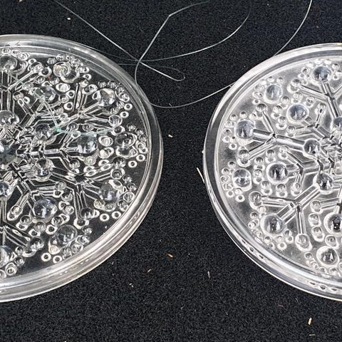 Hadeland Glassverk Christmas Collection Iskrystaller 4-pakning | FINN ...