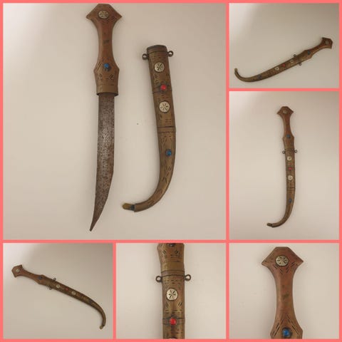 Finsk kniv med hestehode | FINN-torget