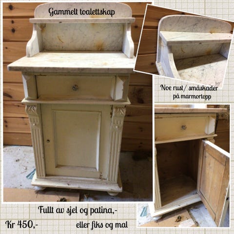 Gammel kommode. | FINN-torget