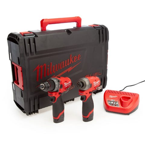 Milwaukee M12 FDD drill med batteri og lader | FINN-torget