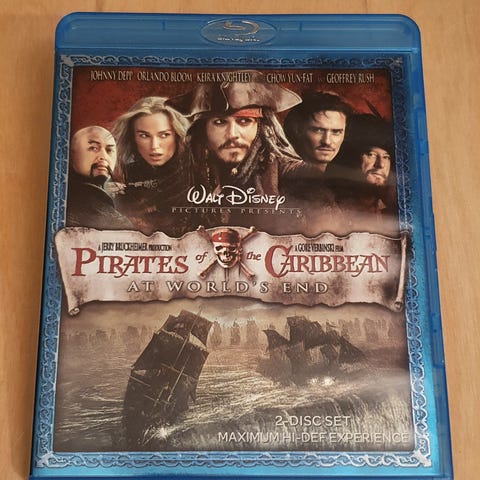 Pirates Of The Caribbean- At World's End(Blu-Ray 💿) | FINN-torget