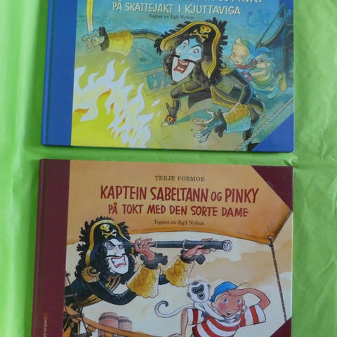 Kaptein Sabeltann og Pinky på skattejakt i Kjuttaviga - 2005 | FINN-torget