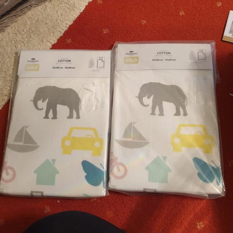 Sengesett til baby seng frå Najell | FINN-torget