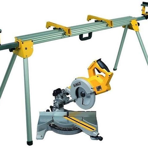 Utleie av Dewalt DCS777 kapp/gjæringssag og Dewalt arbeidsbord DE7024 ...