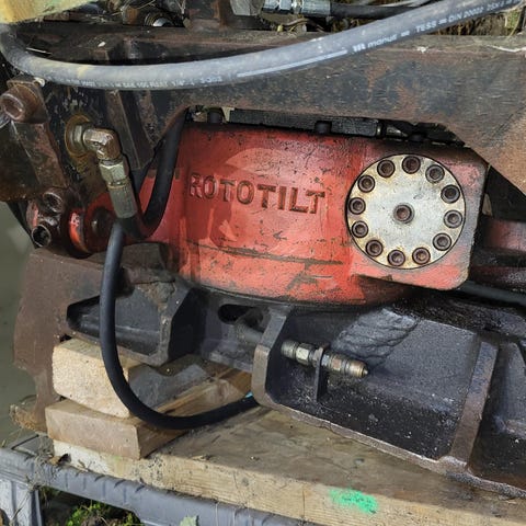 Engcon EC 206 Tiltrotator, rototilt. | FINN-torget