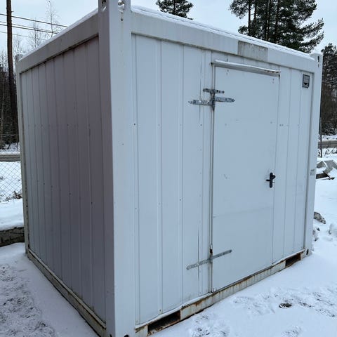 10 fot container grei stand | FINN-torget