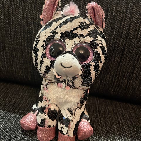 Stor zebra bamse | FINN-torget