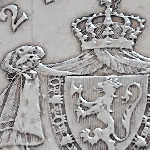 2 Kroner Mynt 1906 sølv | FINN-torget