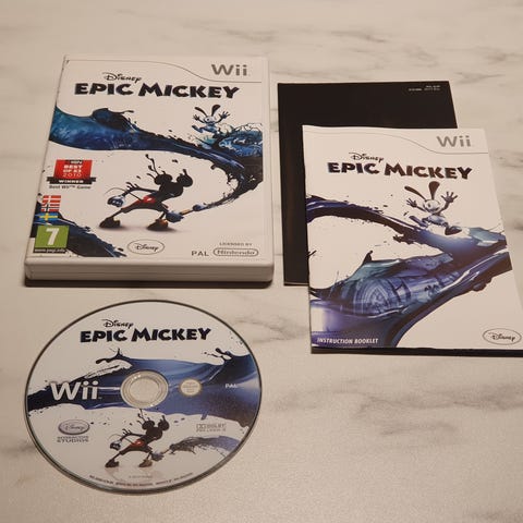 Disney Epic Mickey Nintendo Wii spill | FINN-torget