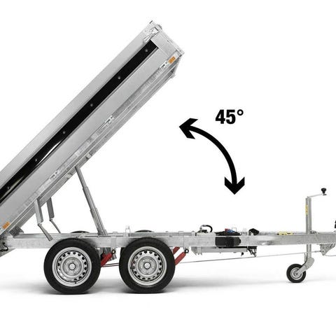 Ifor Williams TT2515 Tipphenger - MVA Fri - Som ny | FINN-torget