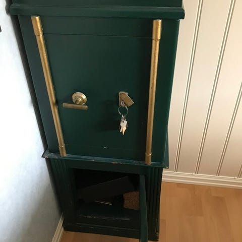 Safe/ sikkerhetsskap gis bort! A.P. Foss AS Kristiania | FINN torget