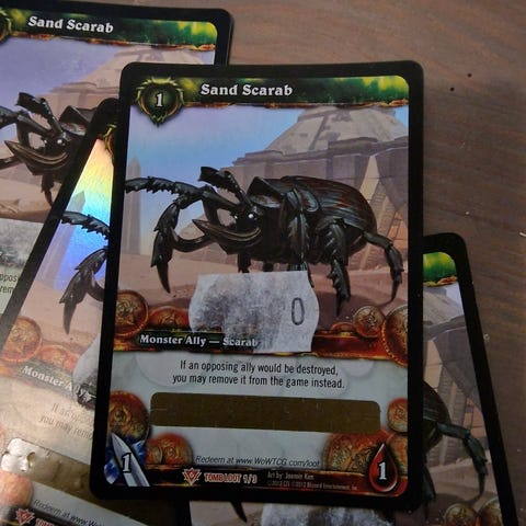 WOW TCG Loot card Vicious Grell | FINN-torget