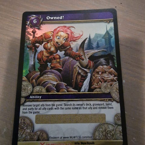 WOW TCG Loot card Vicious Grell | FINN-torget