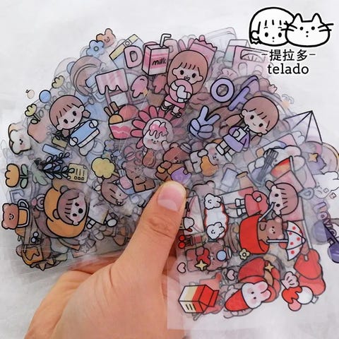 Stickers/klistremerker (booktok, bøker, positivitet) | FINN-torget