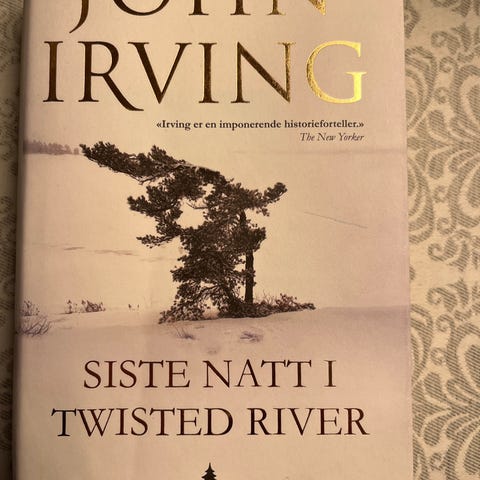 John Irving bøker- NO Hotell New Hampshire, ENG Last night in twisted ...