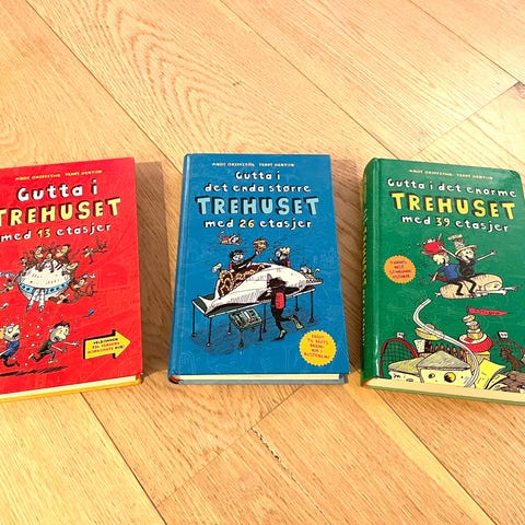 Gutta i trehuset bøker | FINN-torget