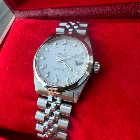 Rolex Oyster Perpetual 34 1963 14K Gold | FINN-torget