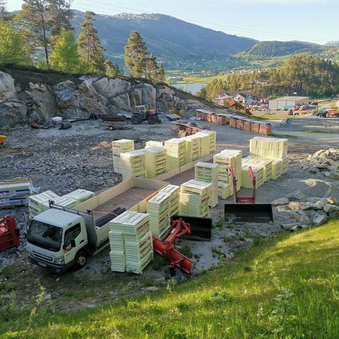 Isolasjon XPS 250 Isopor/Trykkfast isolasjon - Styrofoam EKSTREMT ...