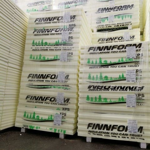 Isolasjon XPS 250 Isopor/Trykkfast isolasjon - Styrofoam EKSTREMT ...