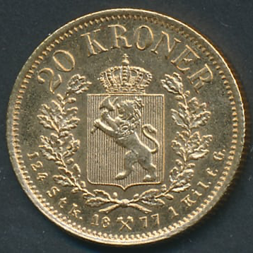 20 kr gullmynt fra 1875 | FINN-torget
