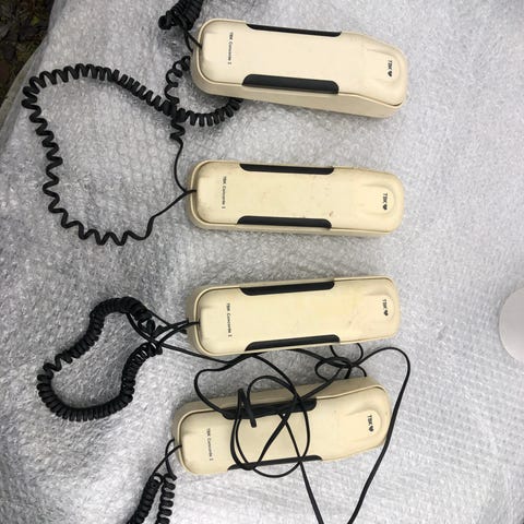Vintage TBK Capella I O – Klassisk analog retro-telefon fra Televerket ...
