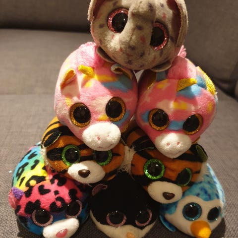 Pakke med Ty bamser | FINN-torget