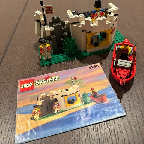 1987 år, LEGO 6884 Aero-Module, vintage | FINN-torget