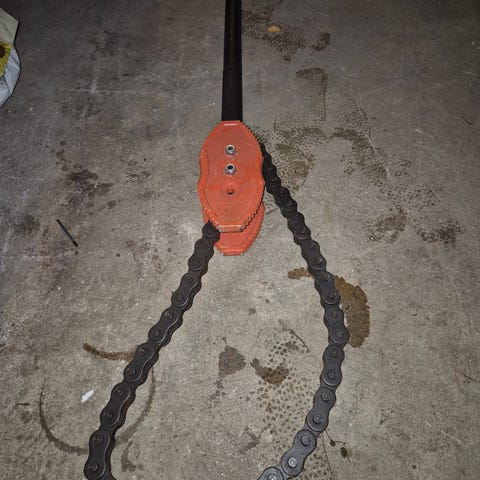 Ridgid C36 kjettingrørtang | FINN-torget