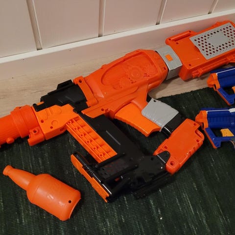 Nerf minigun | FINN-torget