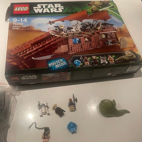 Lego Star Wars Desert skiff and sarlacc pit 75396 | FINN-torget